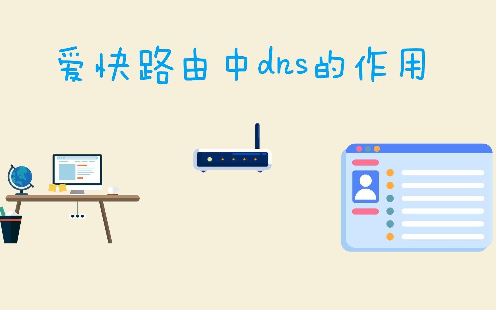 爱快路由中dns的作用