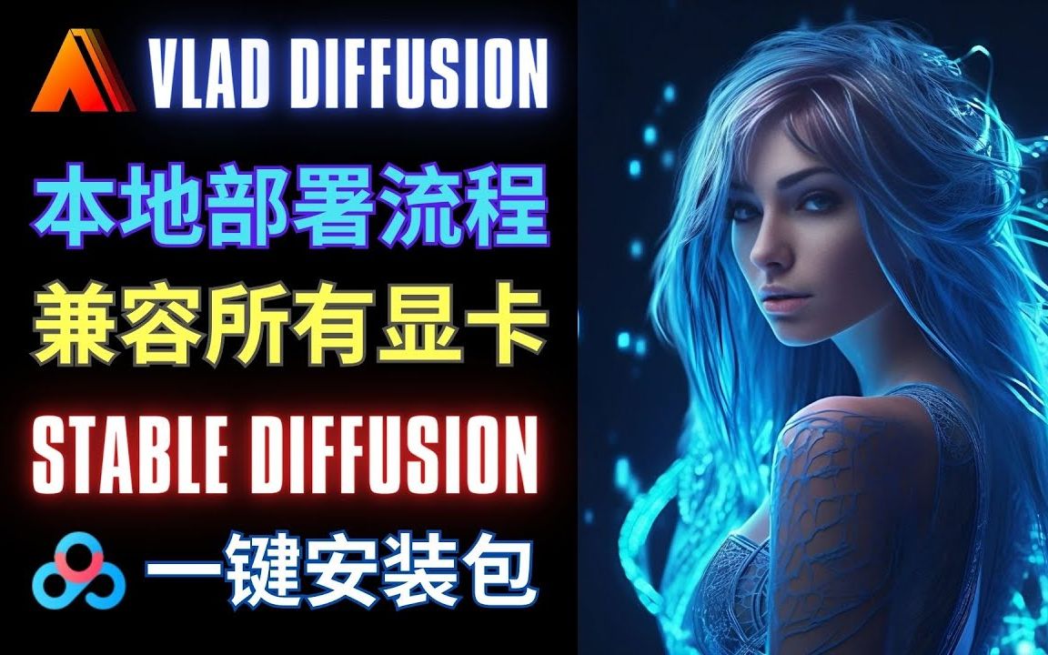 【重磅】Vlad Diffusion WebUI发布!本地部署流程教程来了,兼容所有...