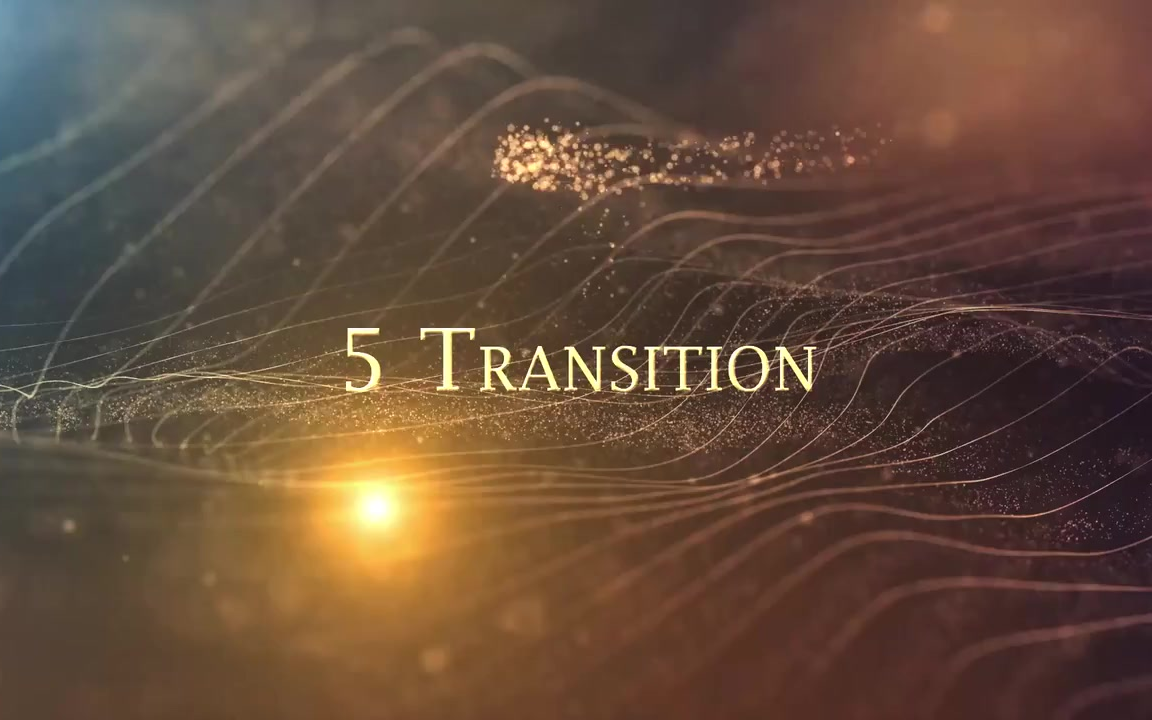 AE模板-豪华金属粒子标题模板粒子背景视频模板颁奖登陆文字标题模板