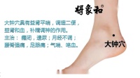 将象和中医艾灸针灸取穴-大钟穴