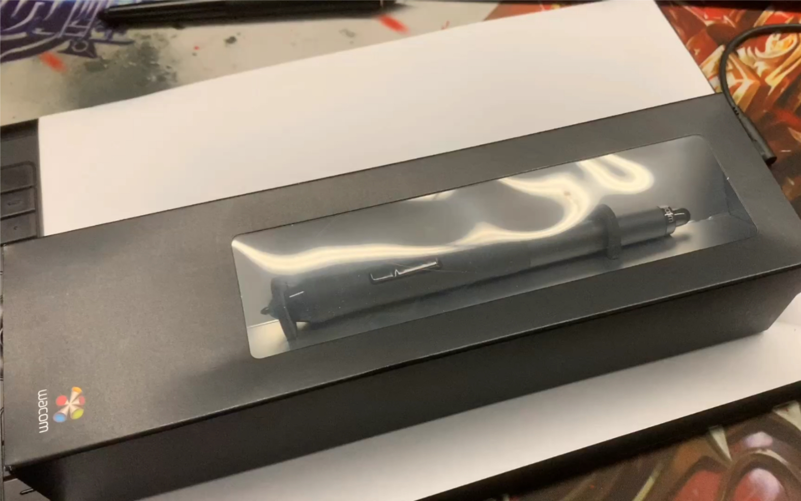 安利一只美术笔 艺术螺旋 旋转笔 Wacom-kp-701E
