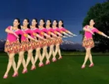 俏皮可爱民族舞《弥渡山歌》山对山来崖对崖,心醉情歌舞欢快!