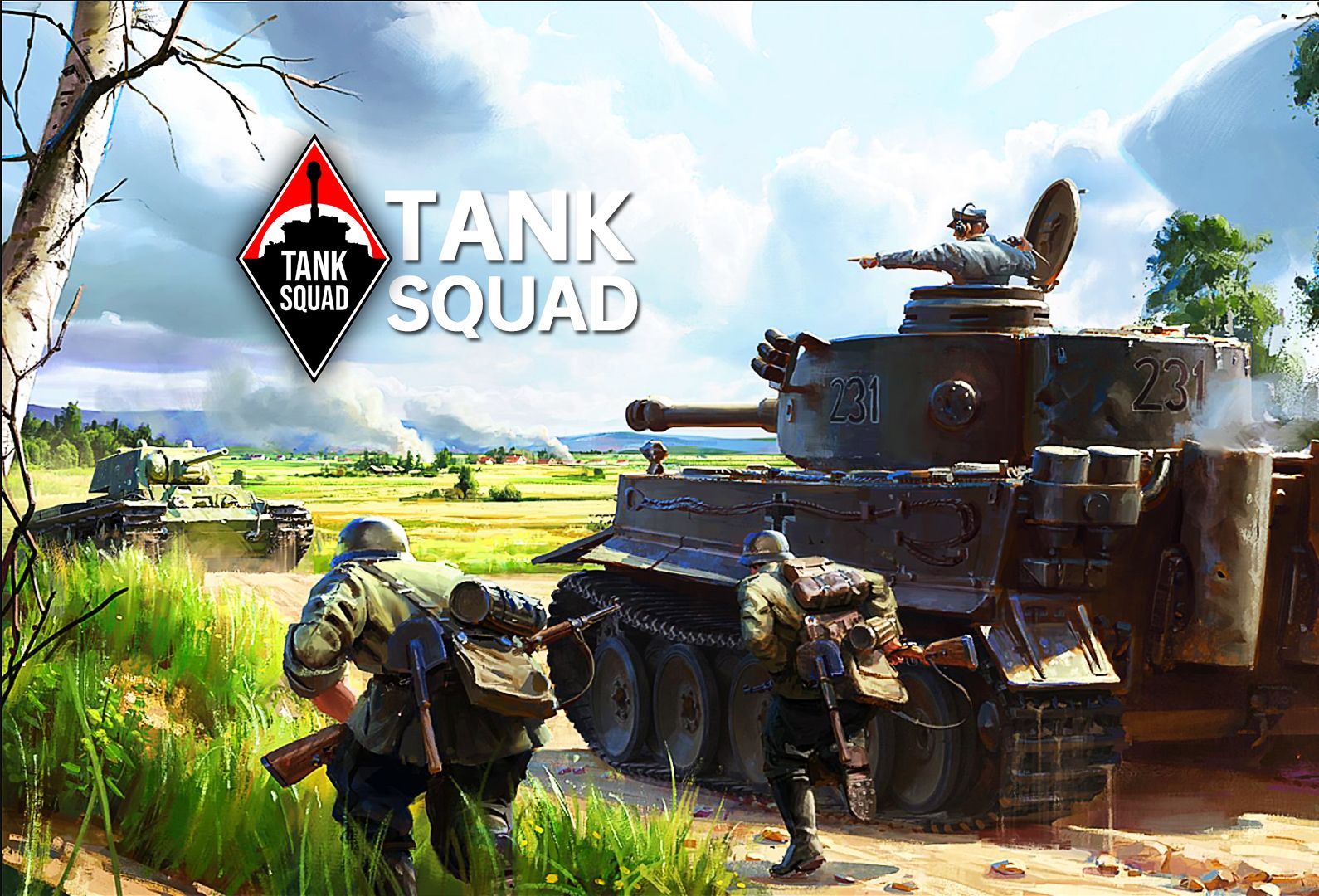 免费游玩!二战坦克对战游戏《坦克小队|Tank Squad》现已开放试玩,...