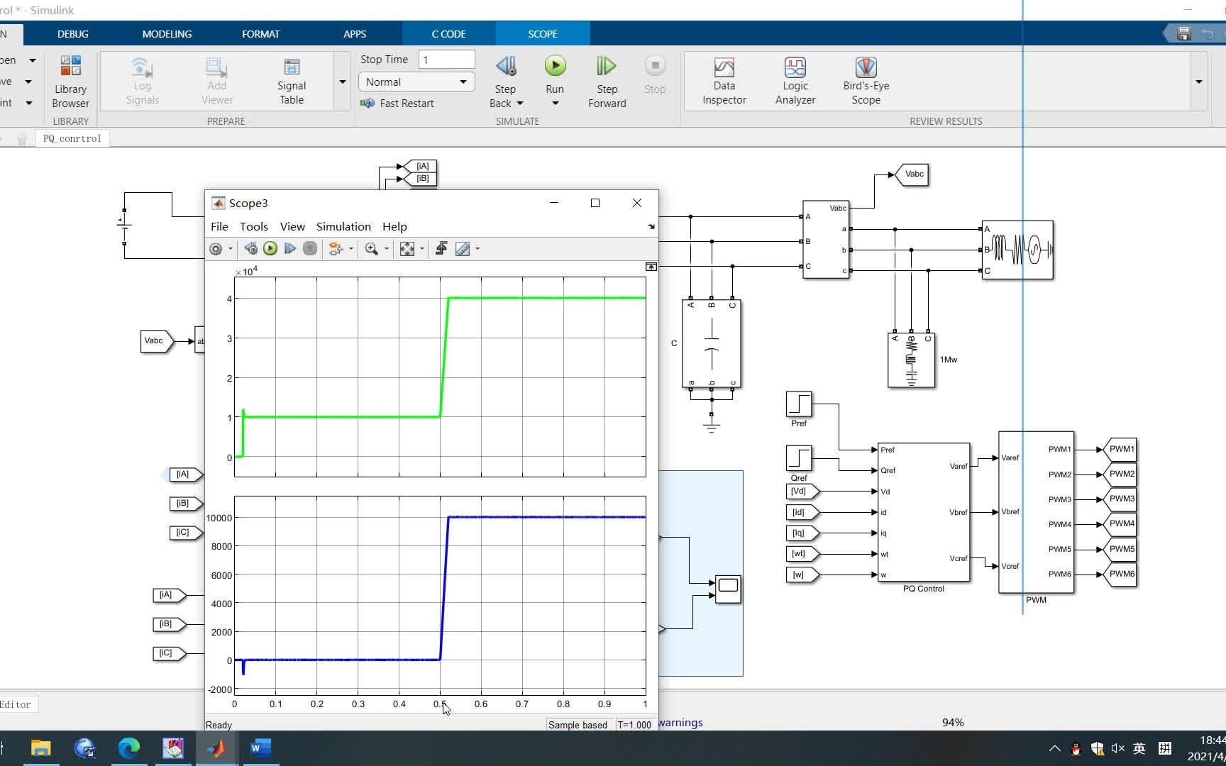 三相并网逆变器之PQ控制