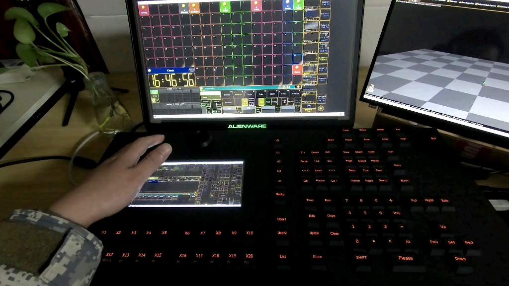 偏码轮结合配接介绍。MA2全尺寸侧翼键盘