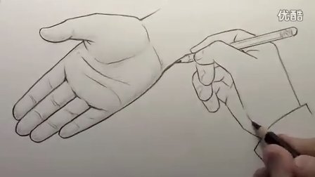 动漫绘画教学-怎样画人物的手