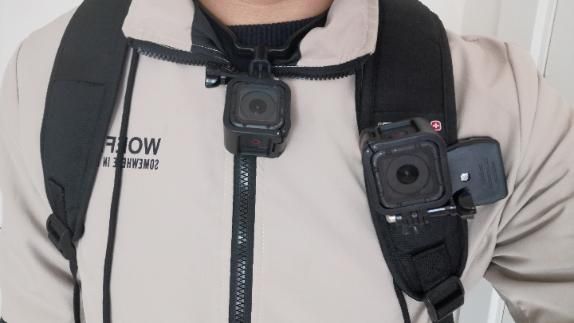 #摄影器材 Gopro运动相机拍摄工作日常Vlog效果#日常vlog