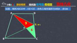 几何冲刺:梯形中的一半模型#学霸必备几何模型