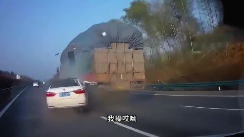 行人横穿马路被撞