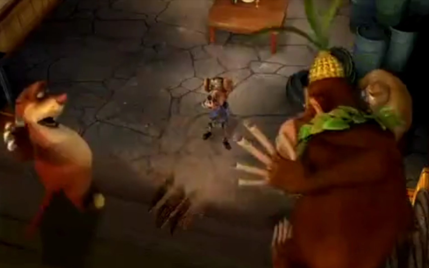 为了大萝卜,动物们和光头强展开争夺战【熊出没之环球大冒险】