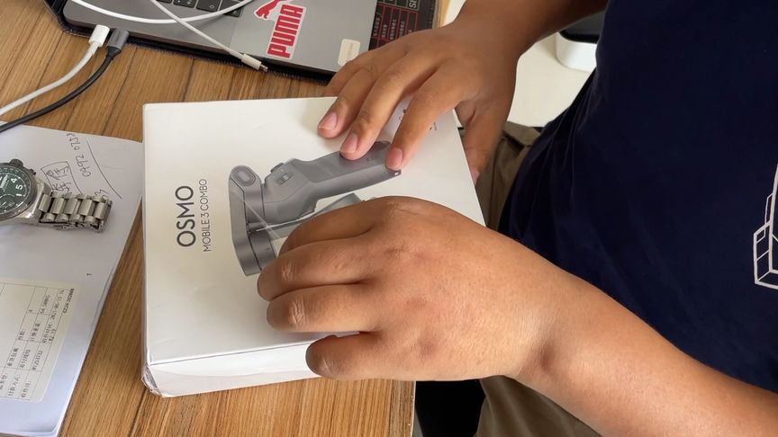 大疆OSMO手持云台拆箱