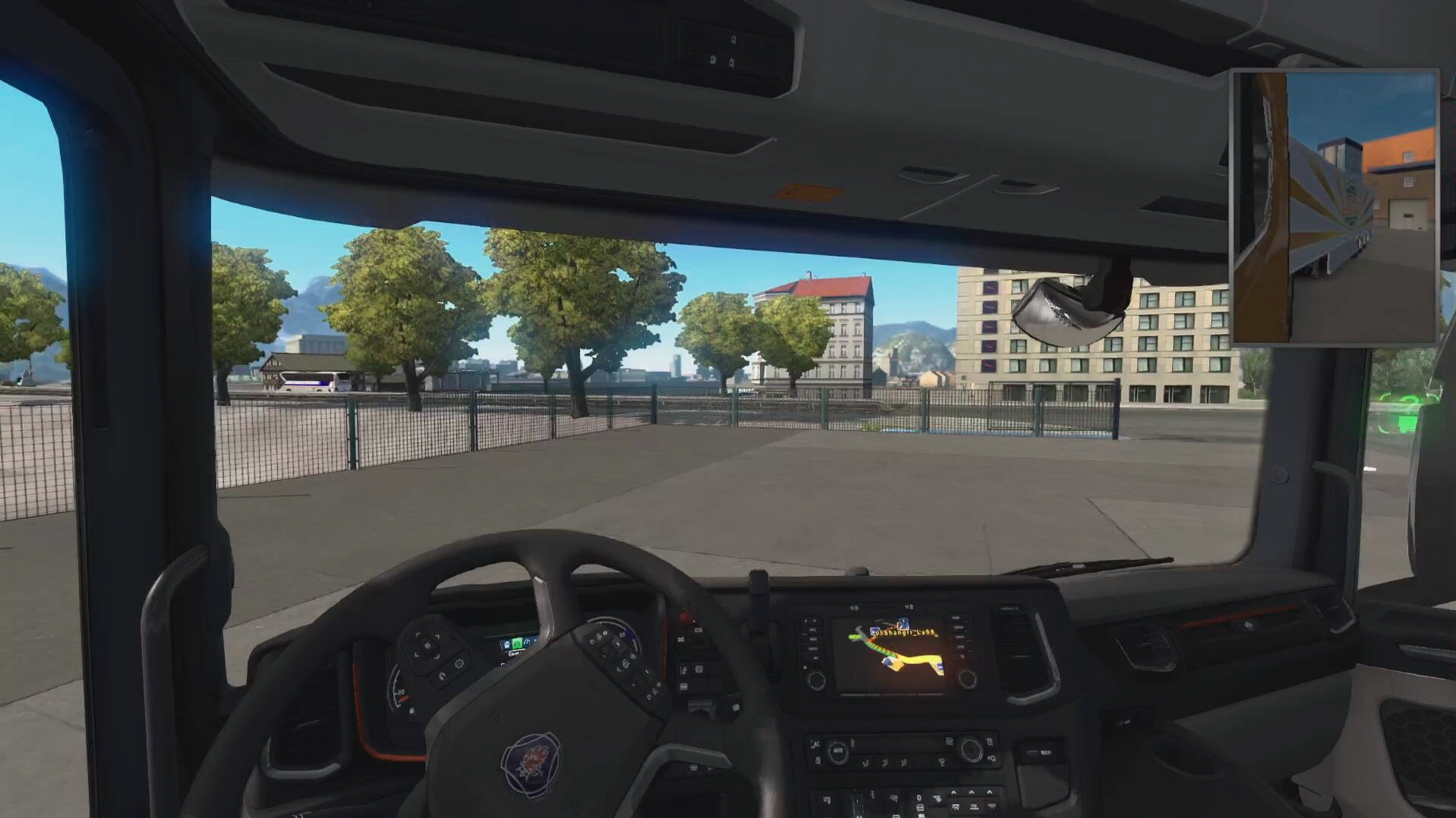 【欧洲卡车模拟2】中国地图,香格里拉到四川理塘,翻过了几座山,终于...