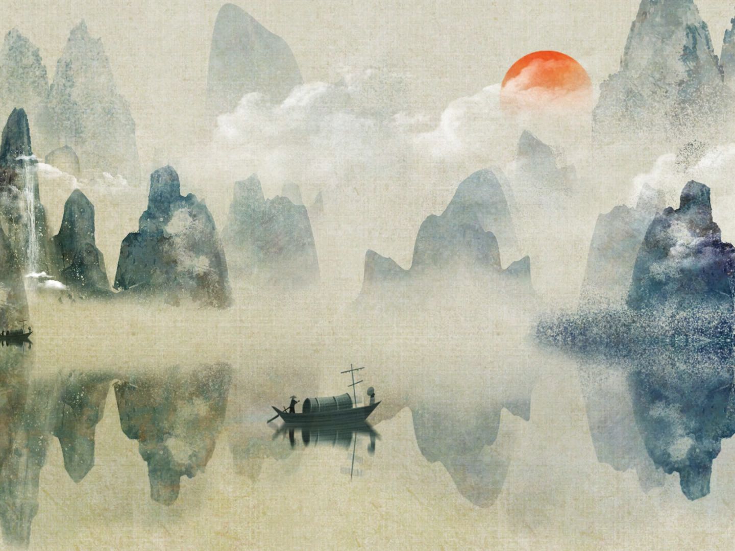 (hy21)古典动态舞蹈演出舞台背景LED视频素材1