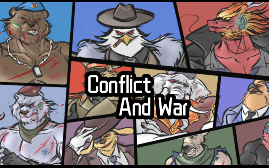 欢迎来到21世纪,和平与冲突交融的时代,光明与黑暗交织的世界⋯(国拟...