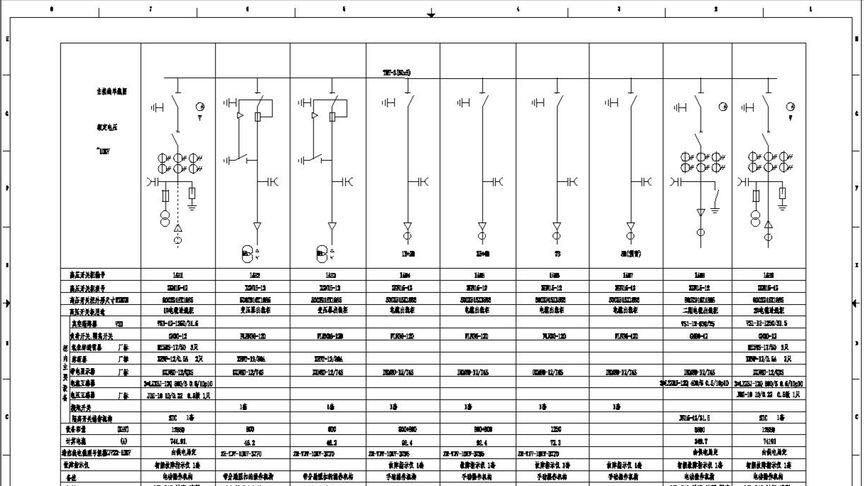 零基础电工识图,高压环网柜一次系统图,老电工手把手教你