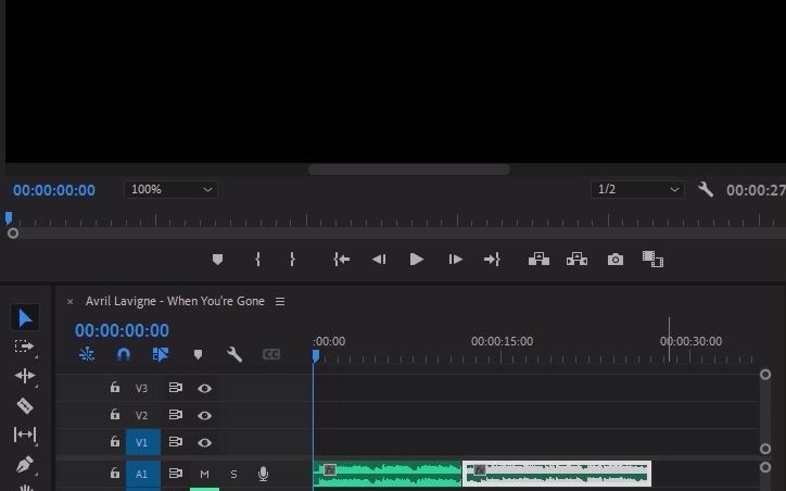 如何用PR制作音频的淡入淡出效果