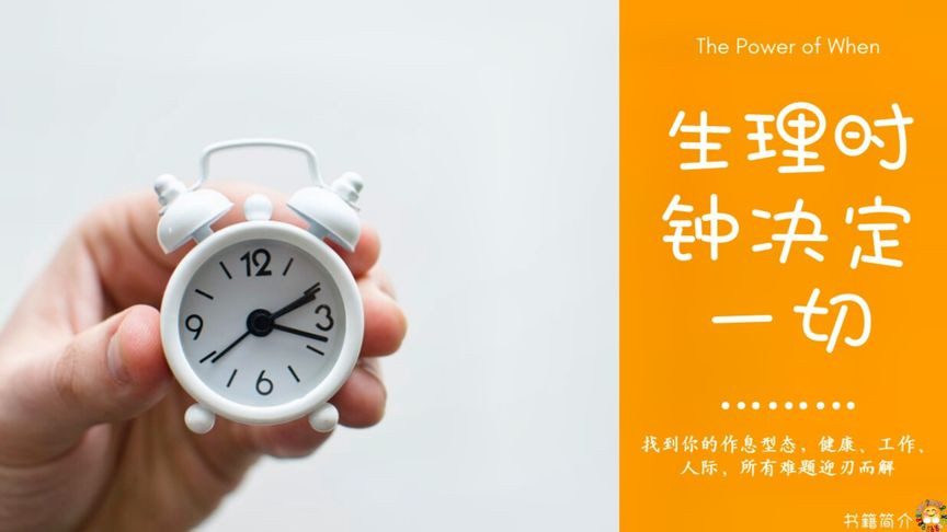 【书籍简介】The Power of When 生理时钟决定一切