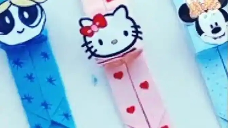 教你画可爱的变脸手表,步骤特别简单,小朋友很喜欢!