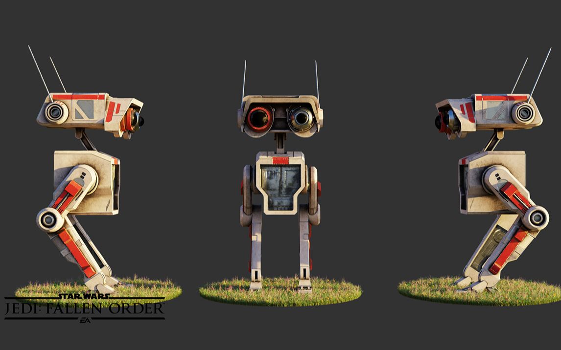 3dmax-小机器人模型制作教程。3d建模基础教程