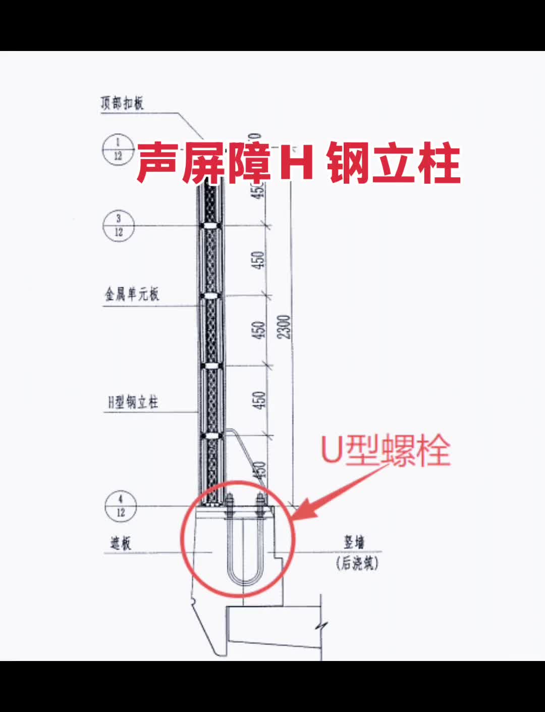 ...确保屏障整体结构的稳定性,立柱与屏板的紧密连接可减少声波绕射和...
