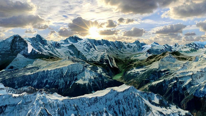 用Google earth pro加载世界夜景图层&借助模型变换天空效果