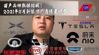 国产品牌数据抢眼!2021年11月新能源厂商销量排名