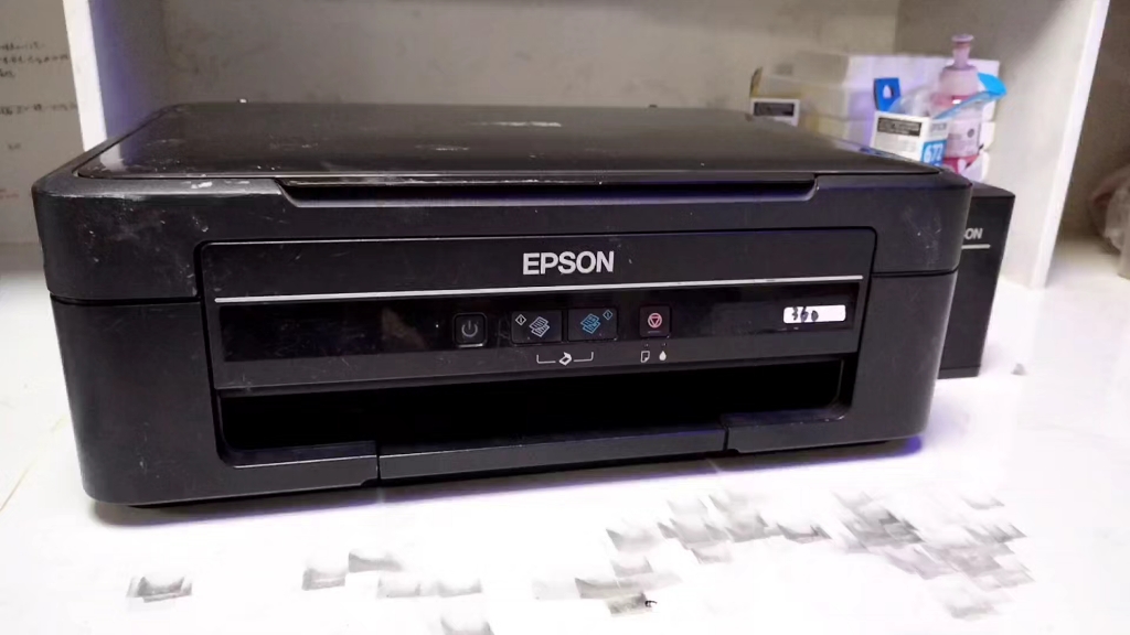 爱普生L351、L353、L363、L360、L380、L383废墨垫更换方式