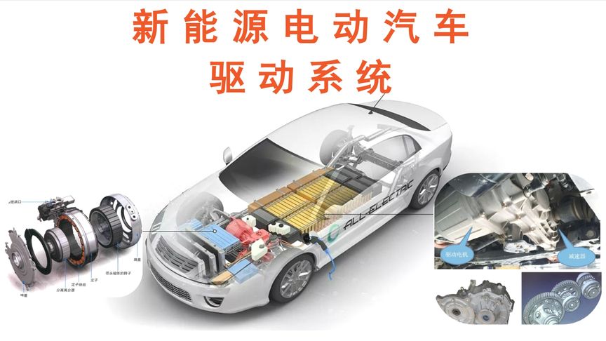 3 新能源汽车电驱动系统:电机系统介绍及驱动系统架构、设计思路