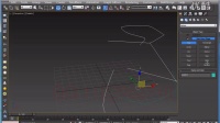 室内设计效果图基础3dmax二维线不同的复制线条_第八节