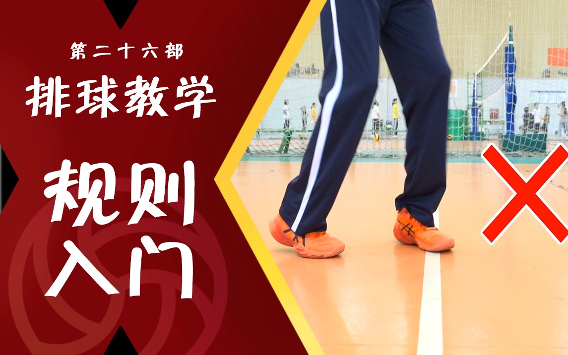 排球教程 #26 【规则入门】新手必看排球规则,排球规则心中有,裁判...