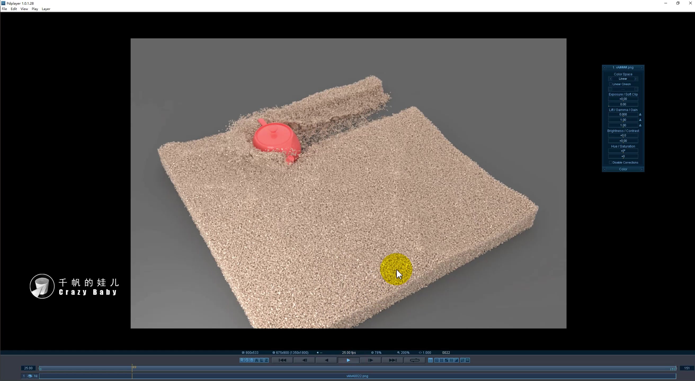 TYFLOW+PhoenixFD联动教程59 沙子 更多详细tyflow,PhoenixFD教程,...