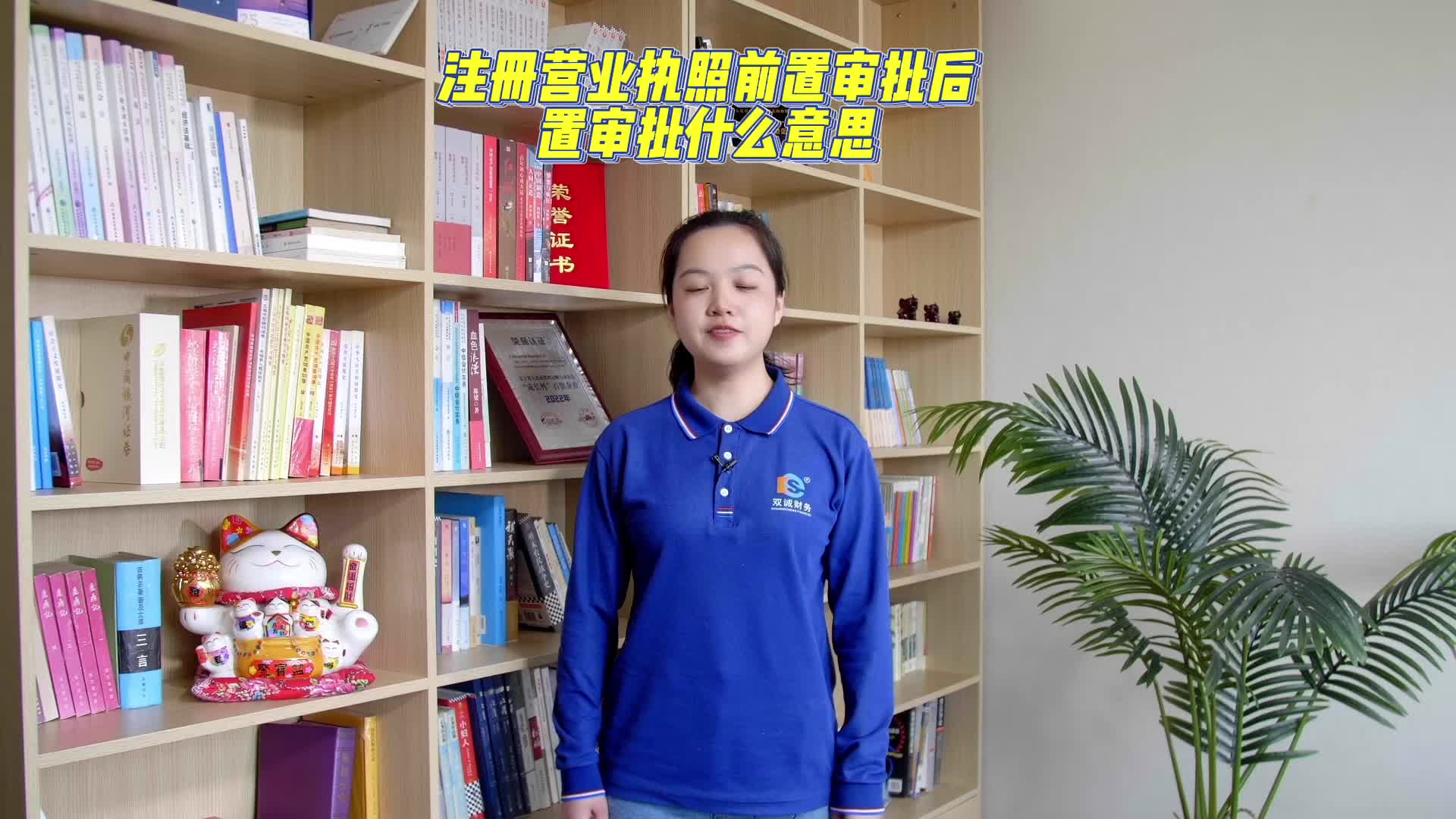 注册营业执照前置审批后置审批什么意思