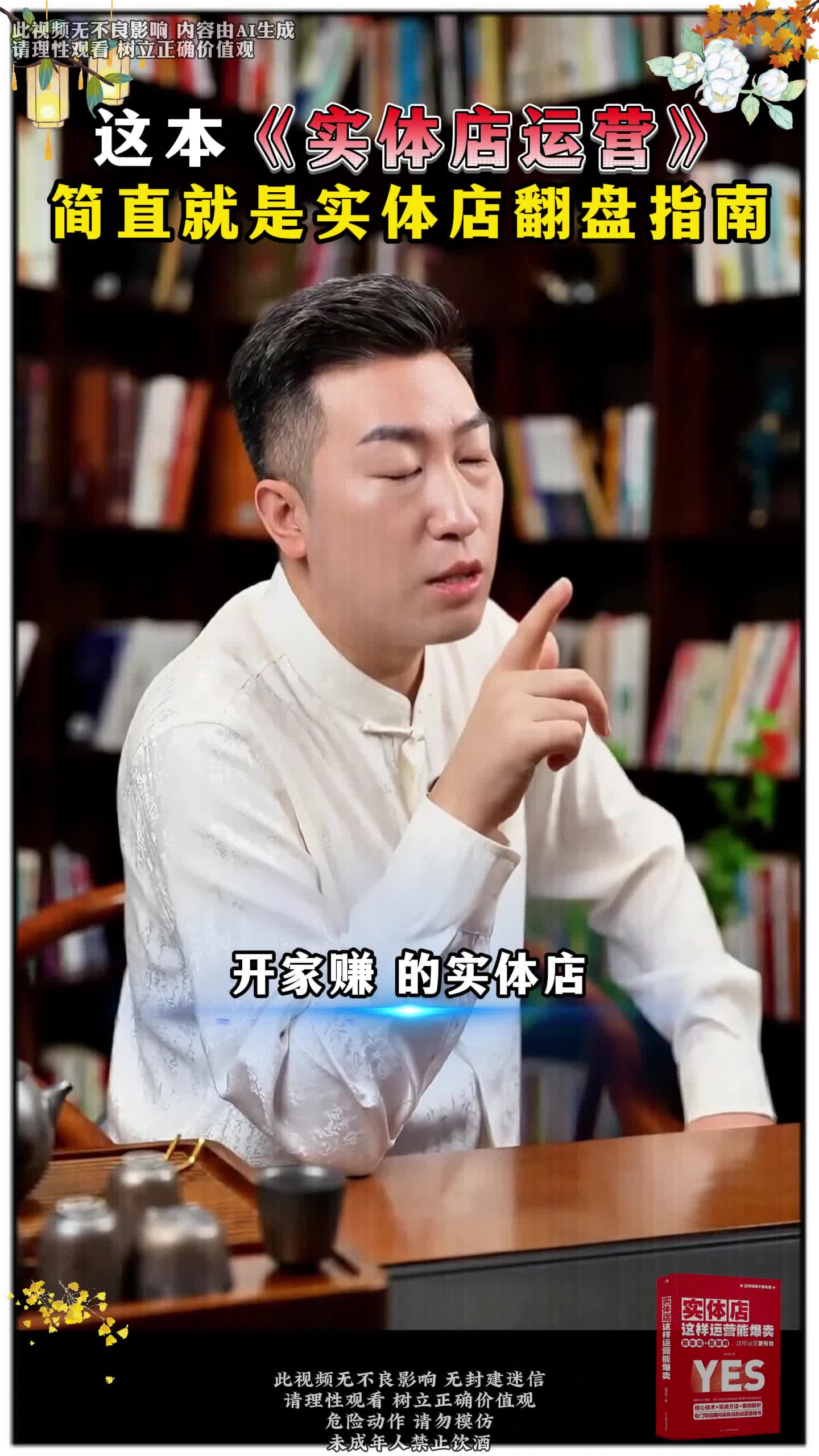 实体经济时代的新商机,《实体经济》手把手教你如何用“实体店”...