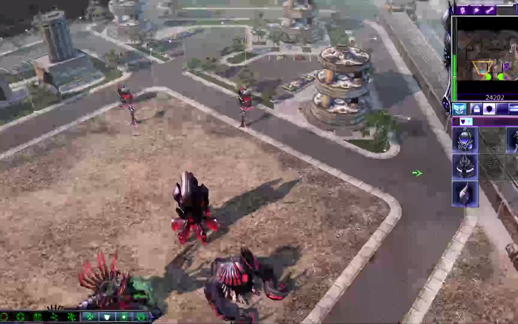 【命令与征服3凯恩之怒】用完全不会玩的阵营来挑战2V2_命令与征服