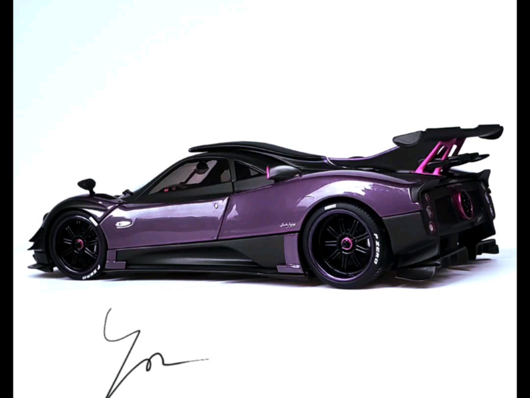 帕加尼zonda760zun汽车模型,采用ar的zondaF作为基础改装而来。支持...
