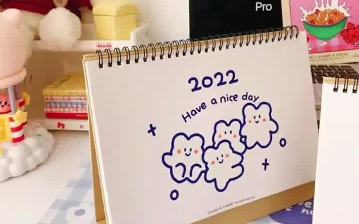 2022年迷你小日历高考倒计时摆件创意ins风桌面月历小型