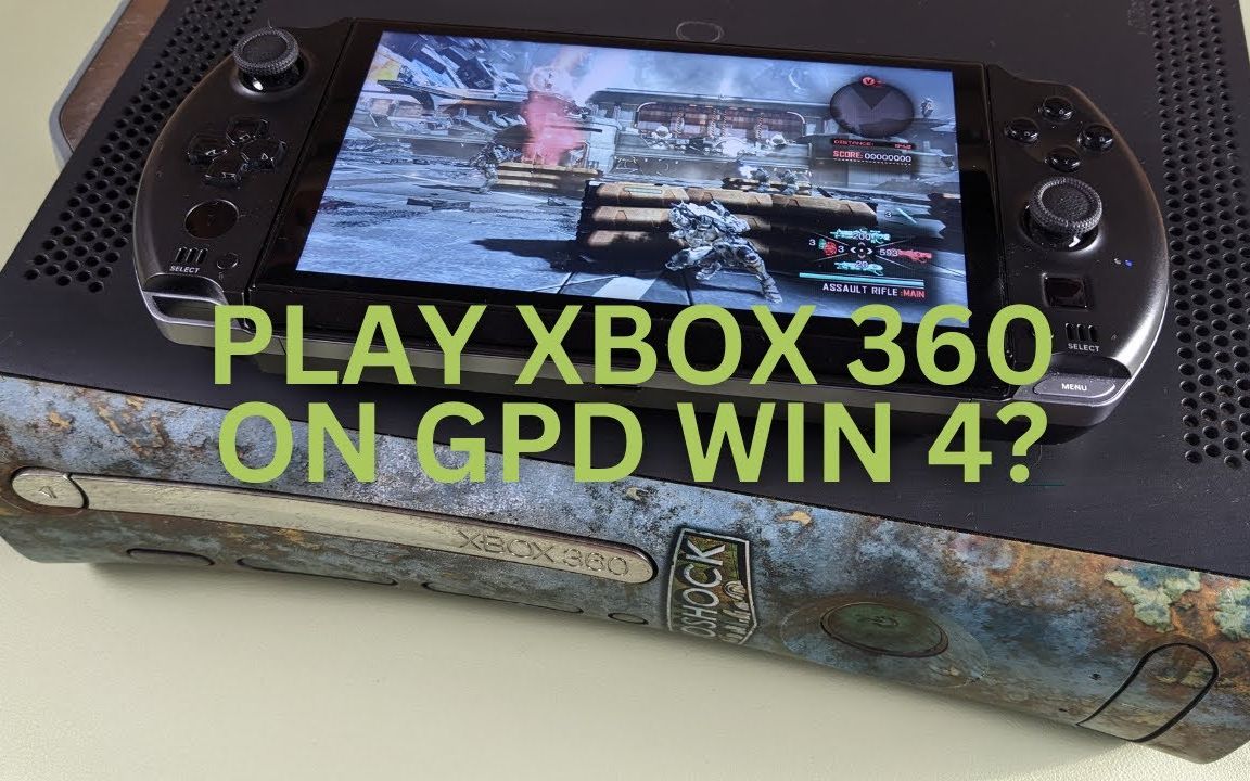 使用 Xenia 模拟器在 GPD WIN 4 上玩 Xbox 360 游戏 - - AMD RYZEN ...