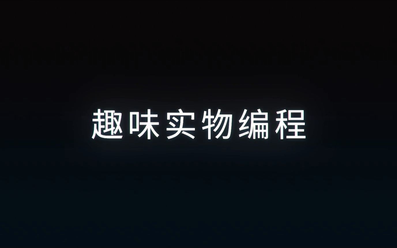 趣味实物编程