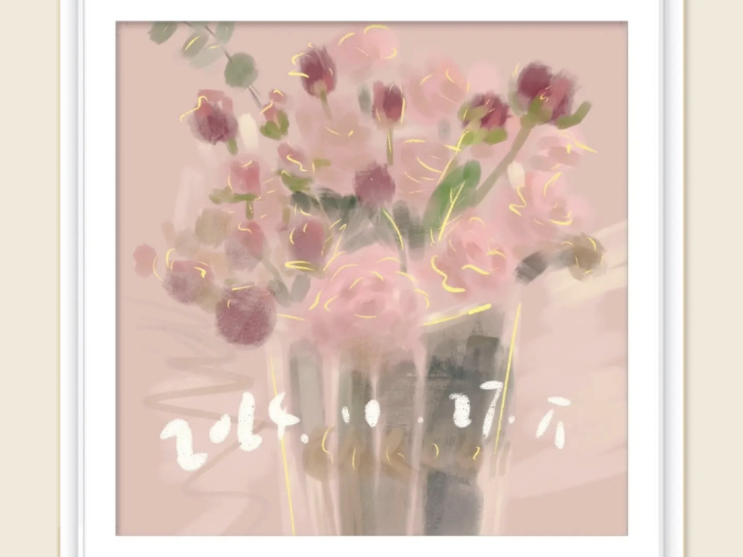 尝试活得简单点,画也试着简单点。#治愈系 #procreate绘画 #原创插画 ...