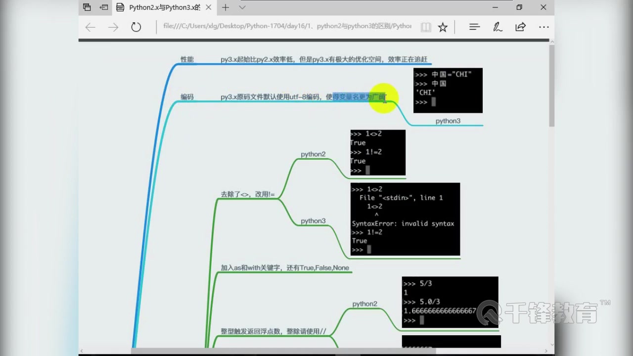 Python教程:125 Py2与py3的区别和测试