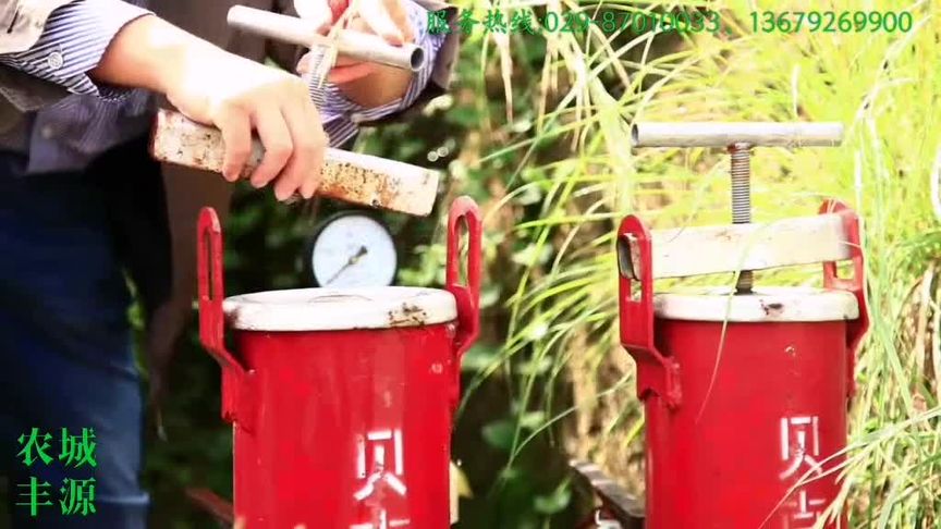 农城丰源节水灌溉工程过滤器安装(六)