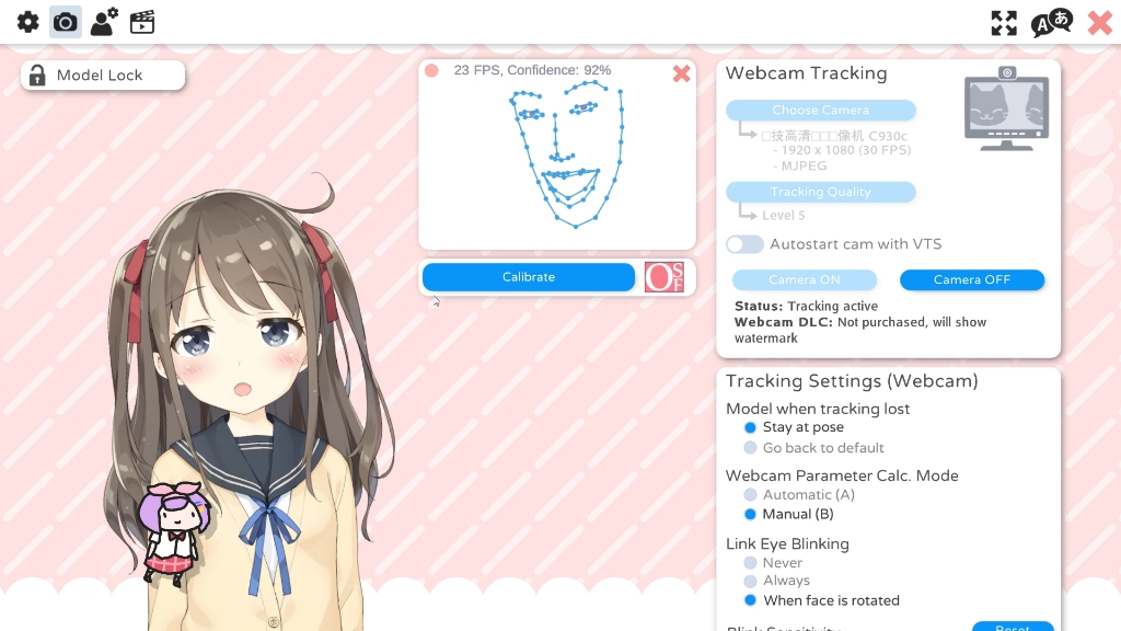 vtube studio的模型太完美了 面捕的时候表情夸张到裂开 模型还是这么...