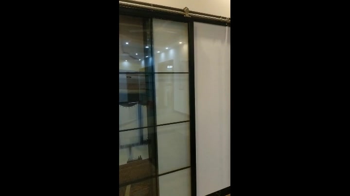 玻璃框架谷仓门