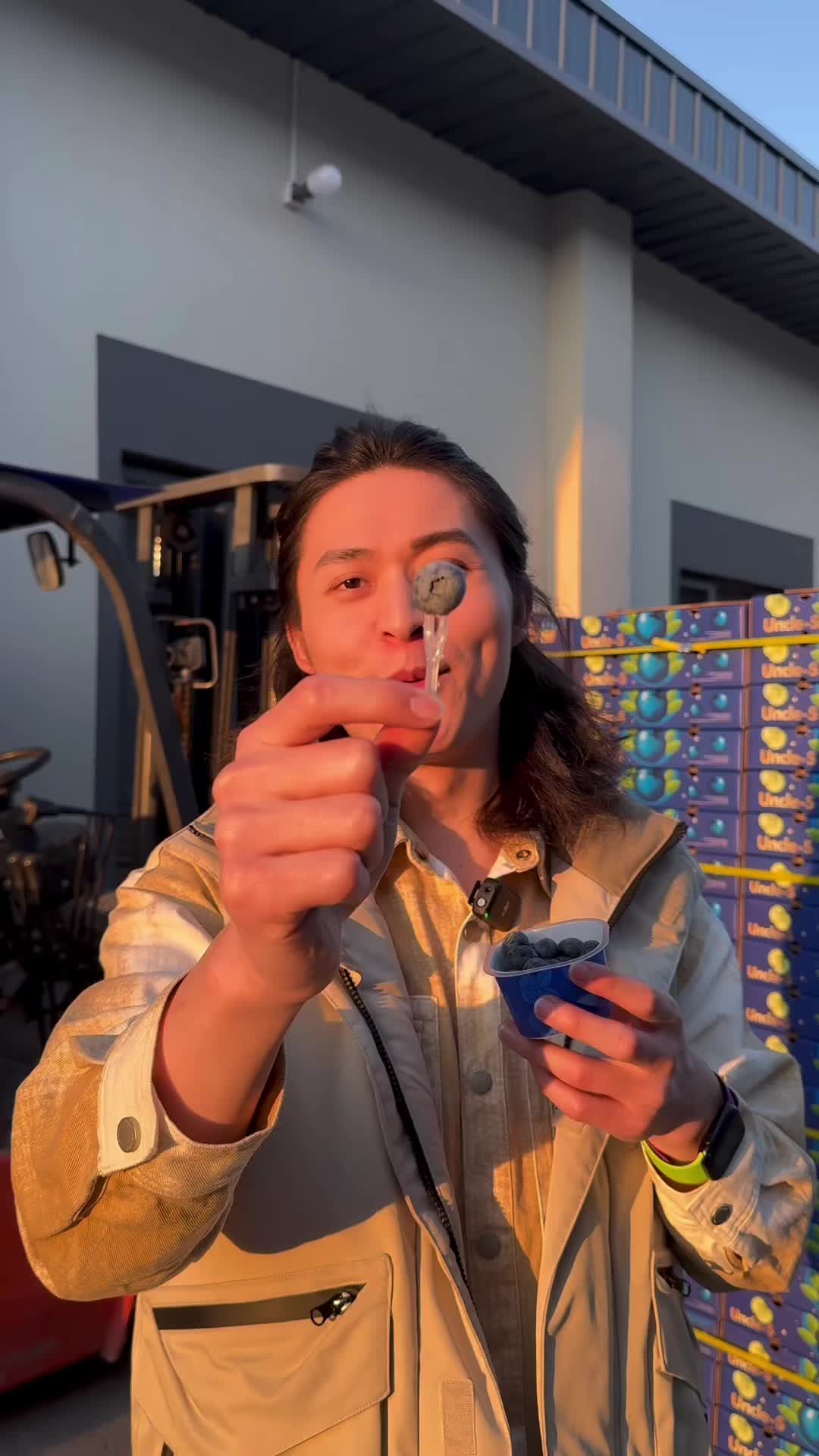 秘鲁超大甜蓝莓来啦~你想不想吃?#蓝莓