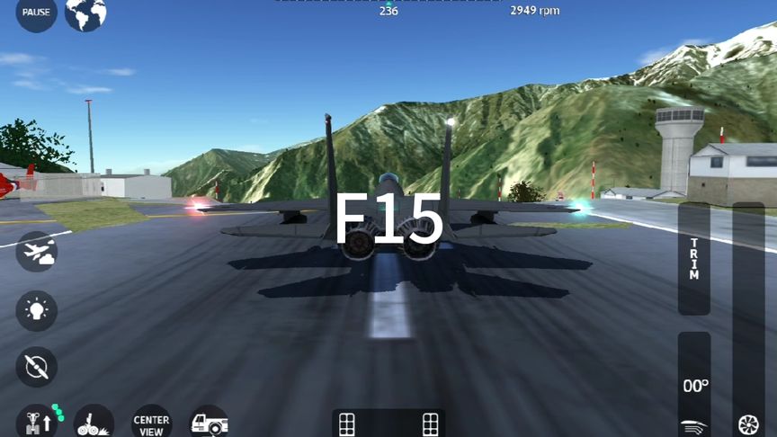 飞翼模拟器2018F-15起飞