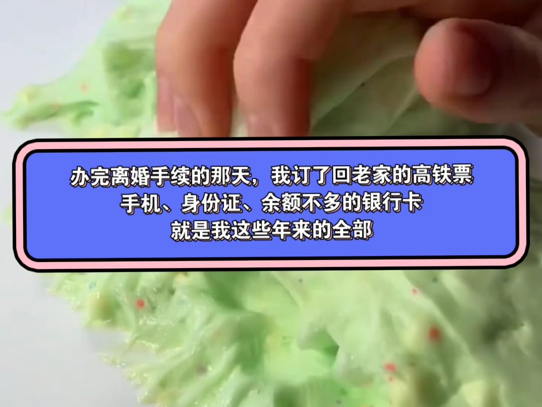 《安分乖巧》办完离婚手续的那天,我订了回老家的高铁票。手机、...