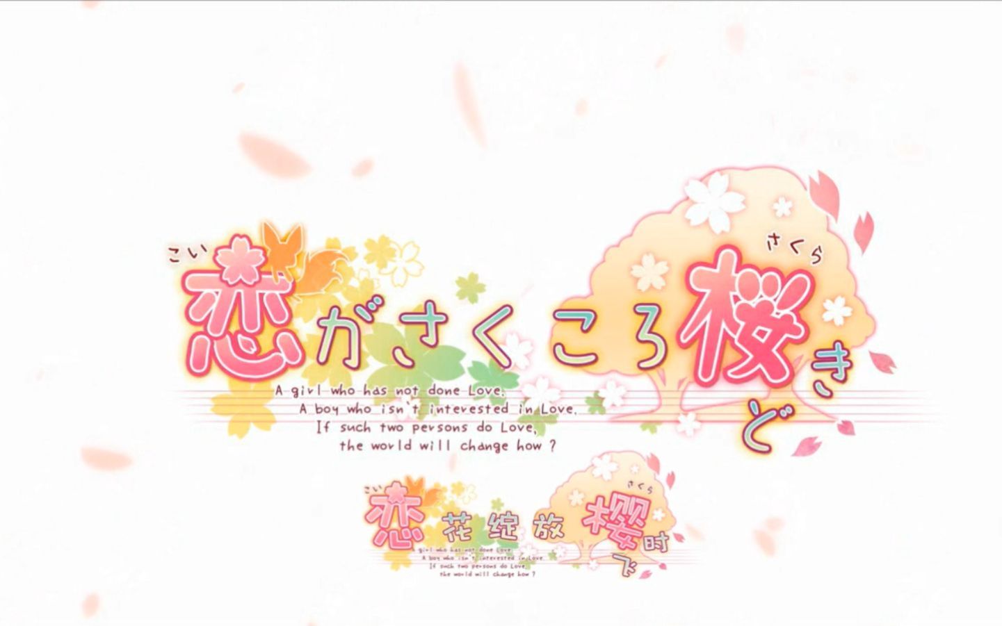 恋花绽放樱飞时