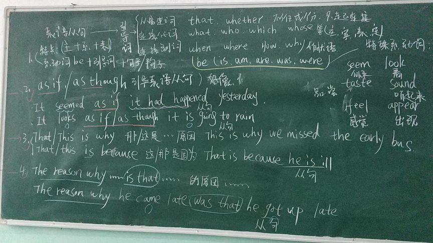 高中英语语法——表语从句②