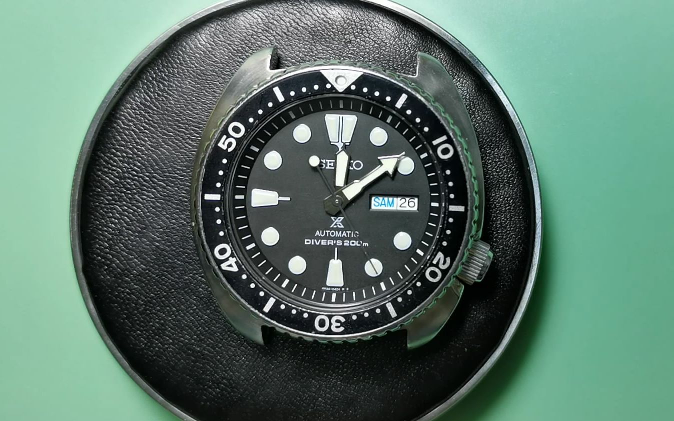 维修记录,精工鲍鱼机械表保养,Seiko 4R36机芯的拆装,Seiko 4R和6R...