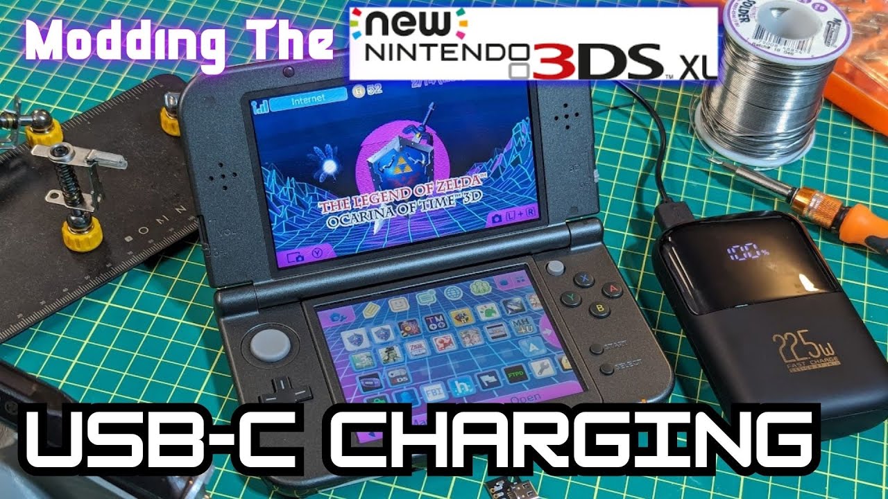 我为我的3DS USB-C充电了! | I Gave My 3DS USB-C Charging!